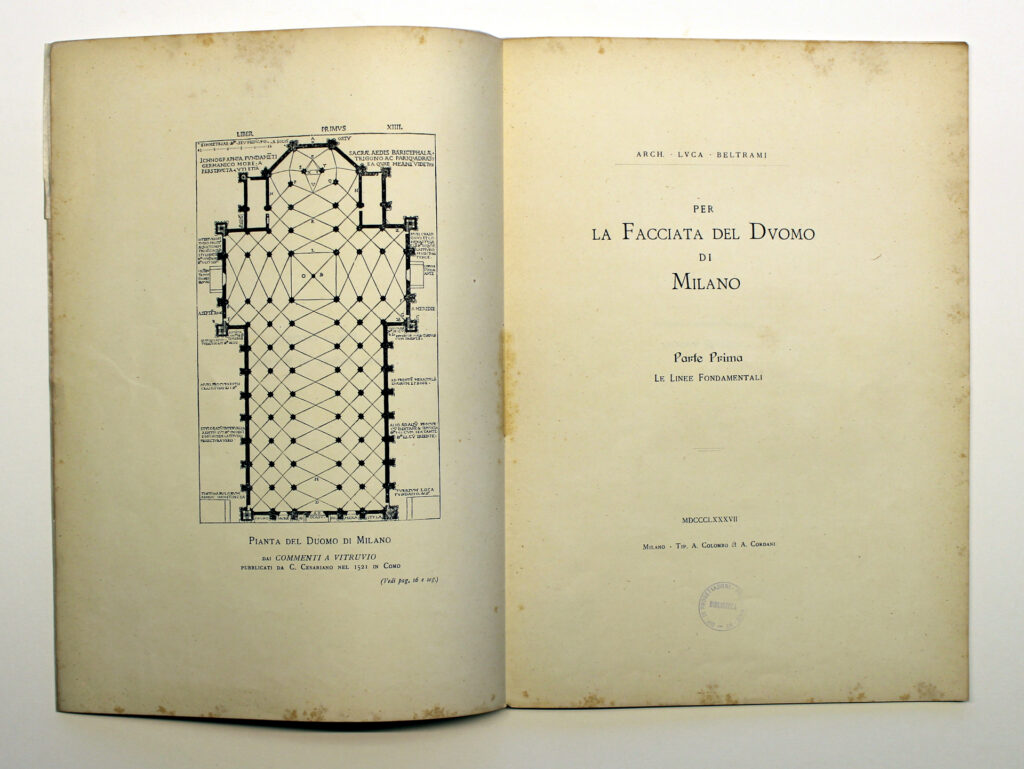 Luca Beltrami, the architect who redesigned Milan - Frontiere ...